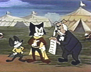 The Toon Tracker Courageous Cat Page