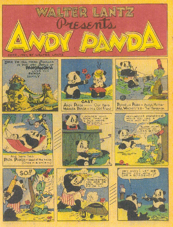 Toon Tracker's Andy Panda Page